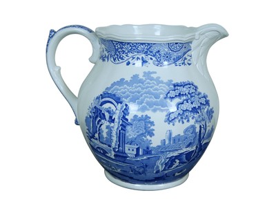 Pitchers - Blue Transferware Pitcher