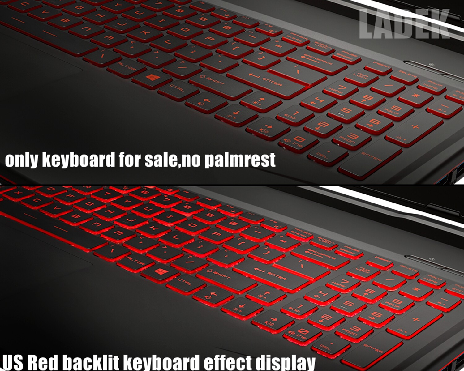 US keyboard for MSI GF75 Thin 9SD/9SE/10SER/10SDR/10SCSXR/10SCSXK(MS ...