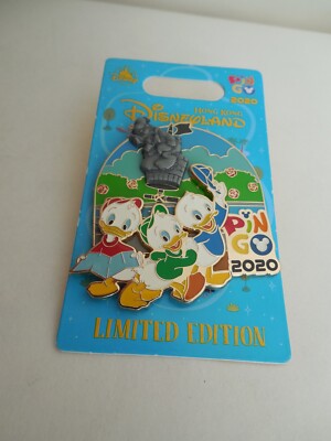 LE600 Hong Kong Disneyland Huey Louie Dewey Pin Go 2020 Disney HKDL | eBay