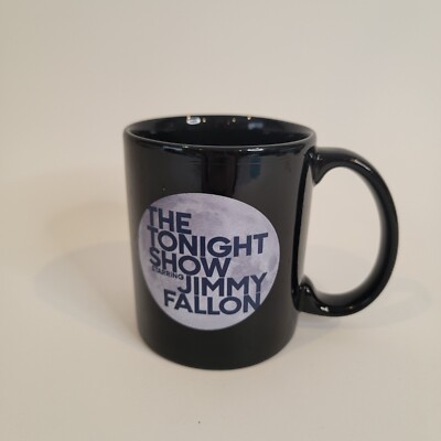 The Tonight Show Starring Jimmy Fallon Official On-Air Mug - Black | eBay