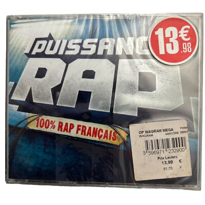 Puissance Rap : 100% Rap Francais de Compilation, K-Spécial | Cds Neufs ...