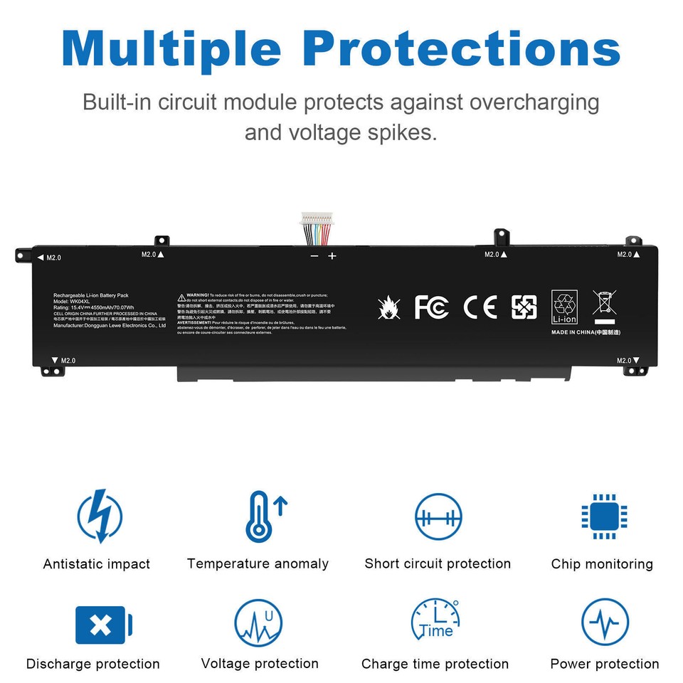 WK04XL Battery for HP Victus 16-B 16-D 16-E M38822-171 M39179-005 HSTNN ...