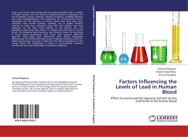 Factors Influencing The Levels of Lead in Human Blood von Richard ...