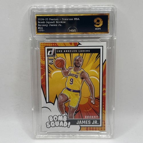 2024-25 Panini Donruss Basketball Bronny James Jr (RC) Bomb Squad! LA ...