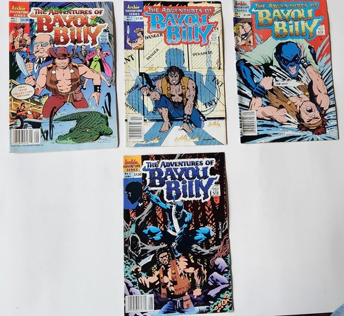 Archie Comics: 1989 Konami’s The Adventures of Bayou Billy #1,2,3,5 | eBay