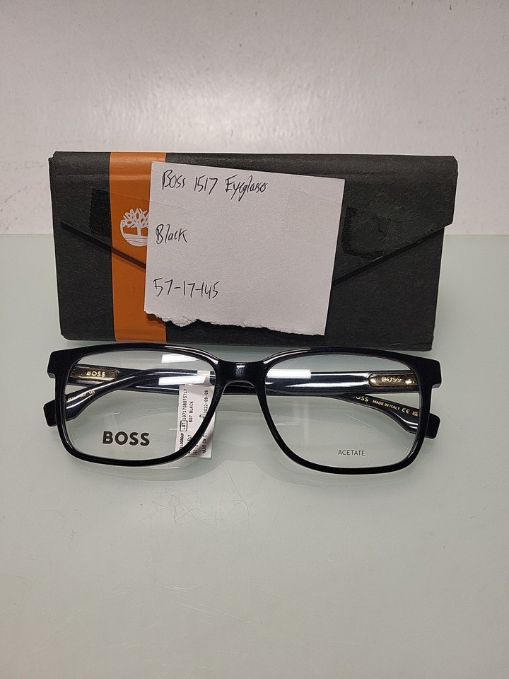 Boss 1517 Black Eyeglasses | eBay