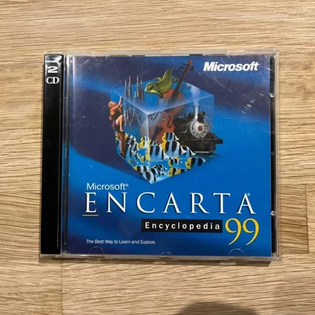 Microsoft Encarta 99 for PC CD Software Encyclopedia 1999 | eBay