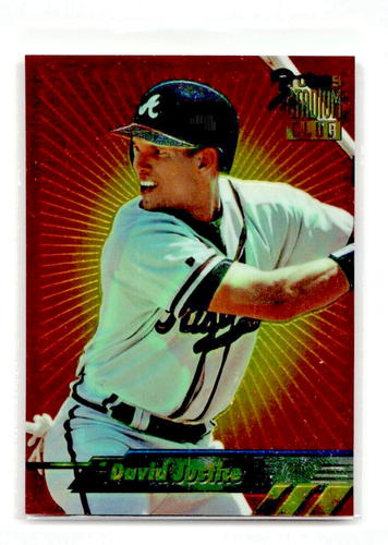 1994 Topps Stadium Club #7 David Justice Atlanta Braves BASEBALL | eBay