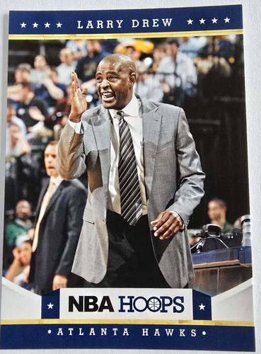 Larry Drew, 2012-13 NBA Hoops, Atlanta Hawks, Coach, Card # 155 | eBay