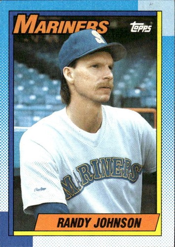 Randy Johnson 1990 Topps #431 Seattle Mariners | eBay