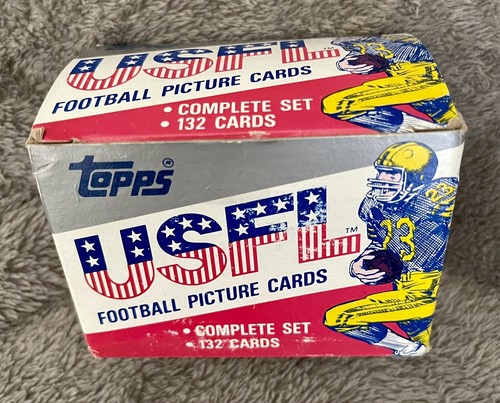 1985 Topps USFL Football Premier Edition Partial Set 113/132 No Major ...