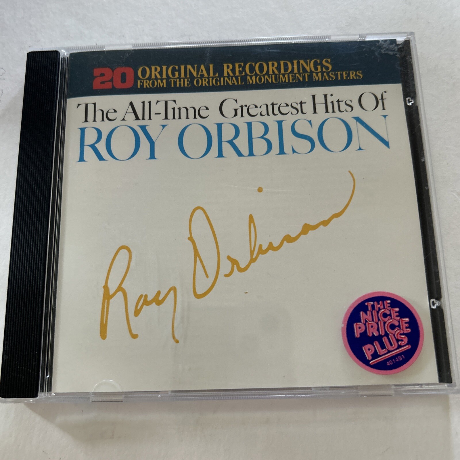 The All-Time Greatest Hits of Roy Orbison, Vols. 1-2 by Roy Orbison (CD ...
