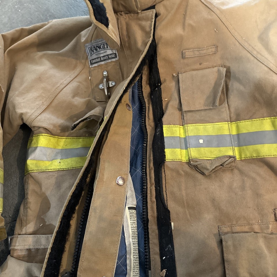 Firefighter Honeywell Ranger, Bunker Jacket Turnout Gear Size 44 | eBay
