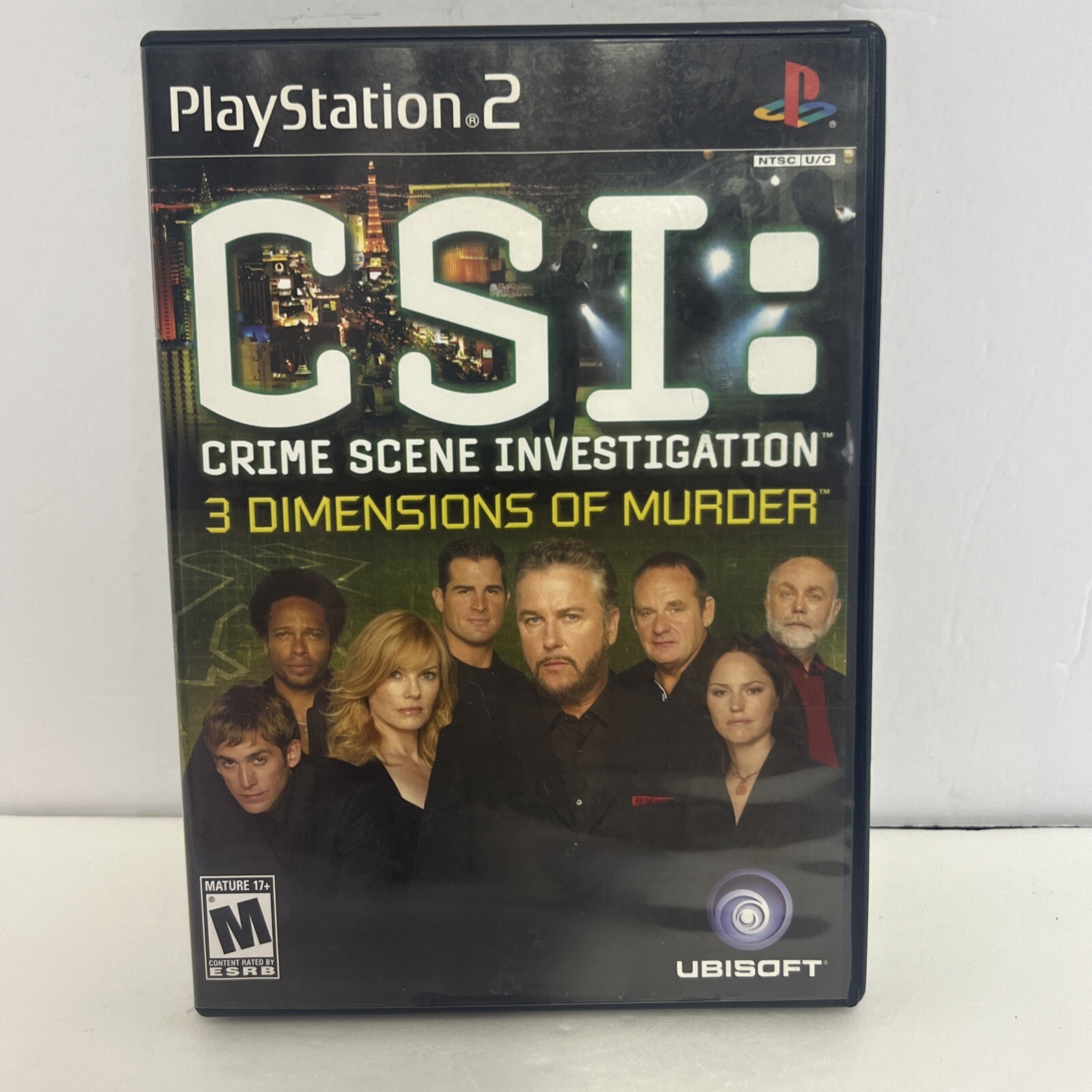 CSI: Crime Scene Investigation 3 Dimensions of Murder (Sony PlayStation ...
