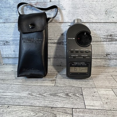 Sound & Audio Measurement - Radio Shack Sound Level Meter