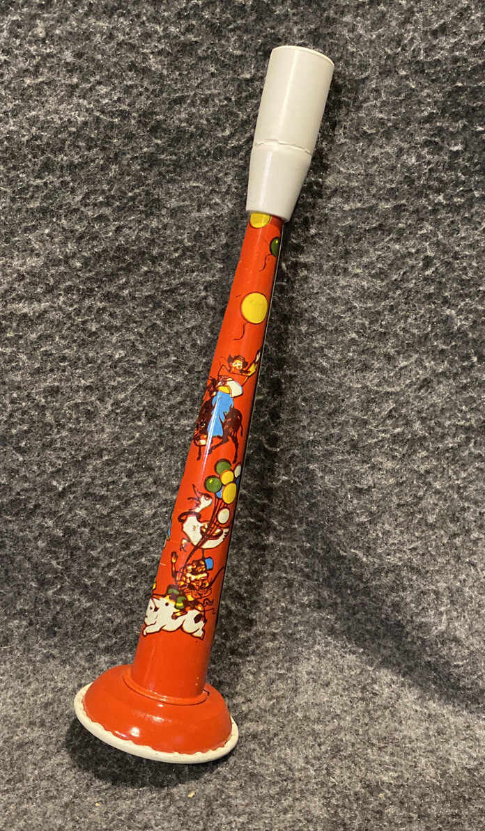 vinatge tin toy circus horn-U.S. Metal Toy Co. | eBay