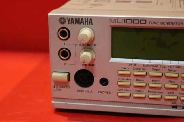 Yamaha MU1000 Tone Generator Motif Sound Module Synthesizer Digital for ...