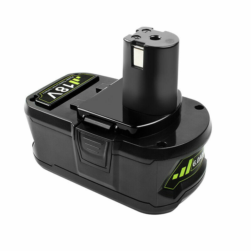 18V 6.0Ah Lithium Battery For Ryobi P108 ONE+ Plus RB18L50 RB18L40 P104 ...