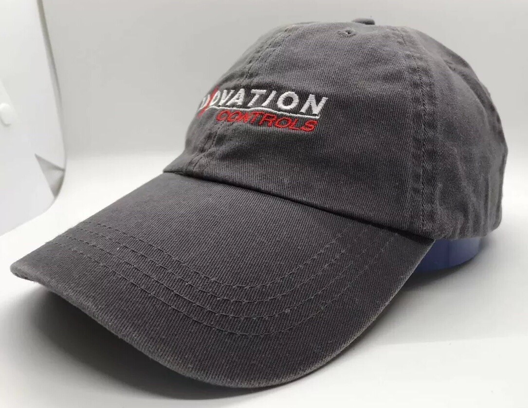 Enovation Controls Cap Hat Adult Adjustable Gray 100% Cotton | eBay