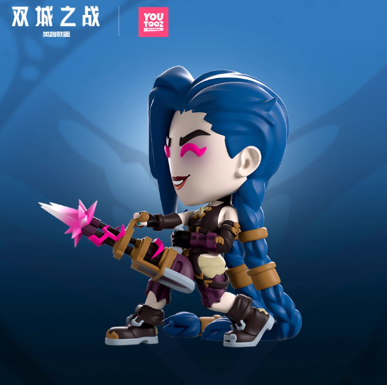 League of Legends x Youtooz Collaboration - Arcane Jinx Figure | eBay UK
