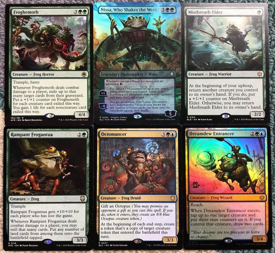 EDH Frog Deck - Commander MTG Magic the Gathering | eBay