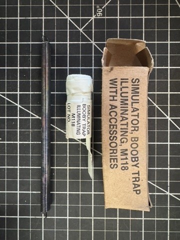 Vietnam Era U.S. Army M118 Booby Trap Simulator – Military Training ...