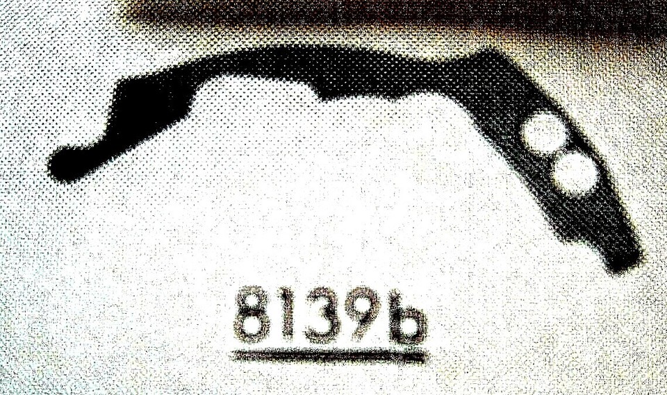 1 Landeron 48 248 PART 8139 B operating lever levier d commande ...