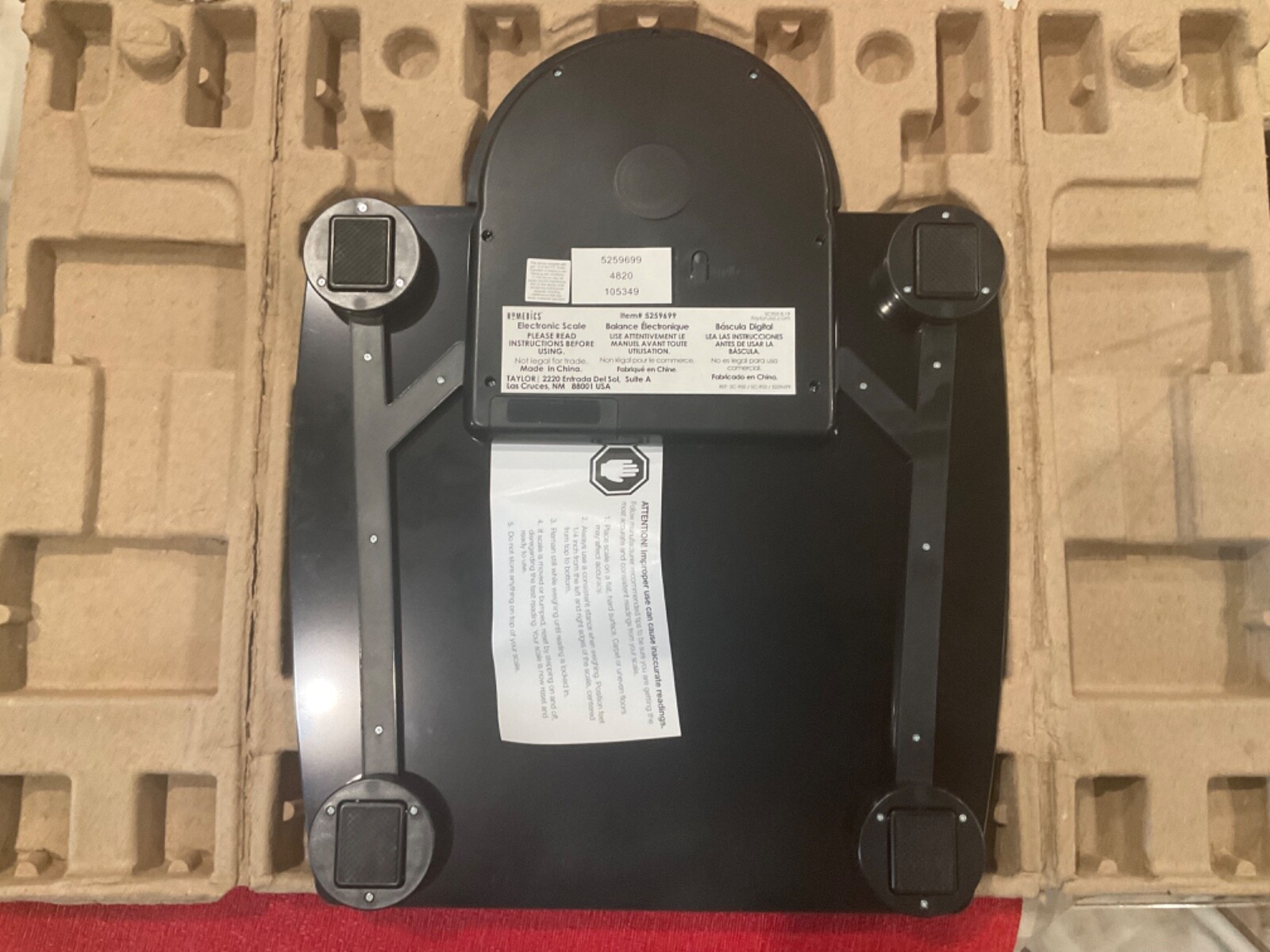 HoMedics+Digital+Glass+Bathroom+Scale for sale online | eBay