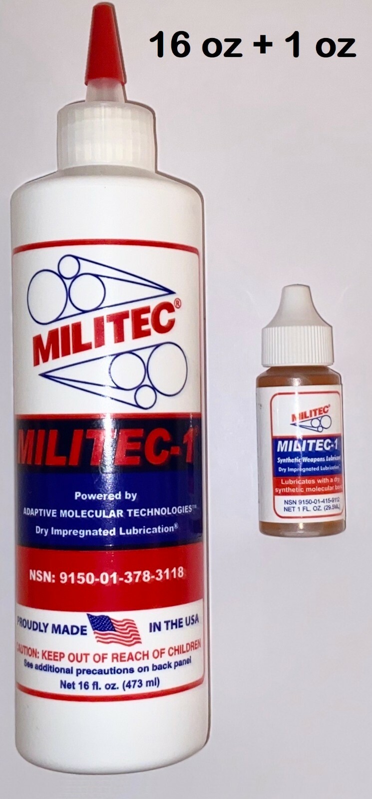 Militec-1 Anti-friction Metal Conditioner Engine Oil Treatment, 16oz ...