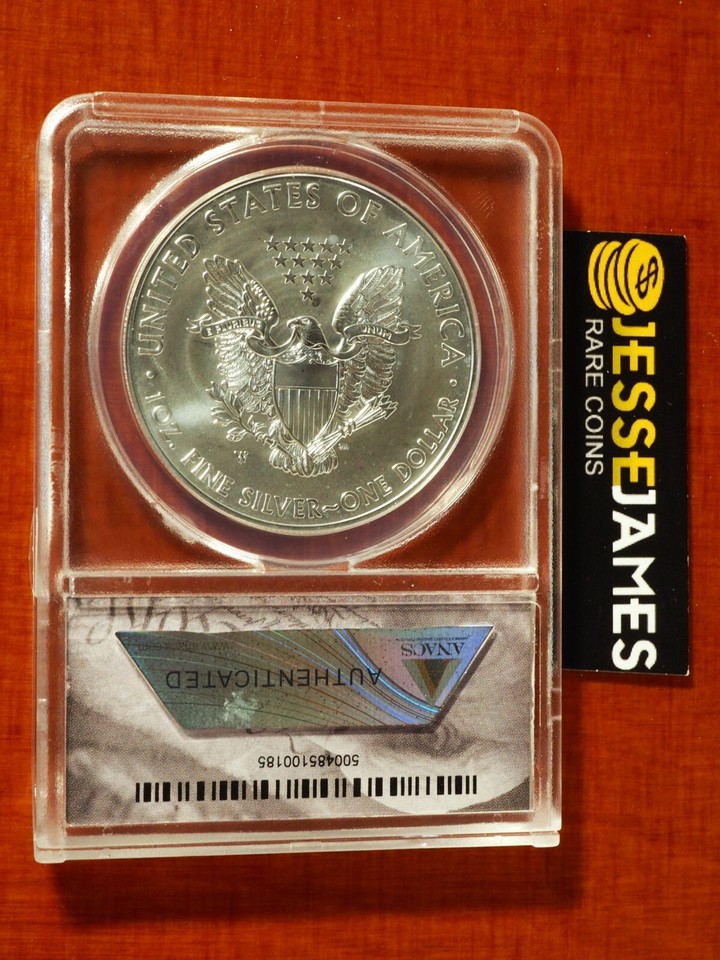 2012 W BURNISHED SILVER EAGLE ANACS SP70 FIRST STRIKE LABEL | eBay