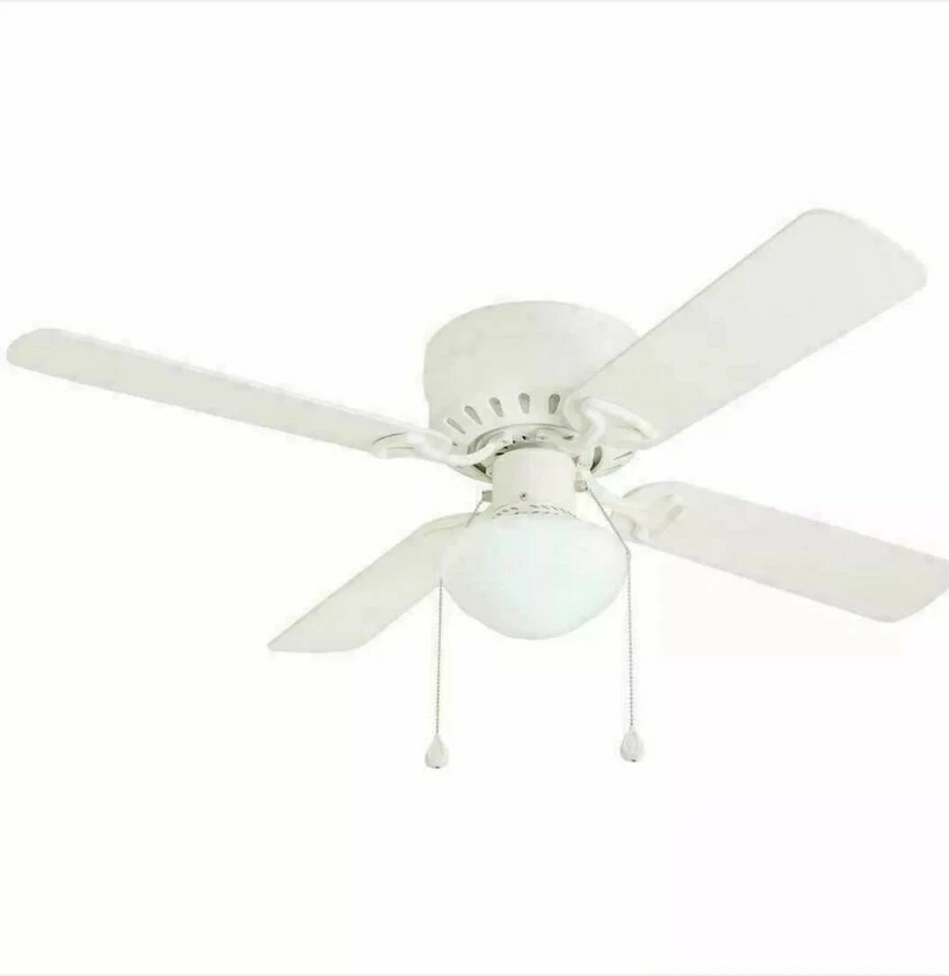 Harbor Breeze 42 White Ceiling Fan | Shelly Lighting