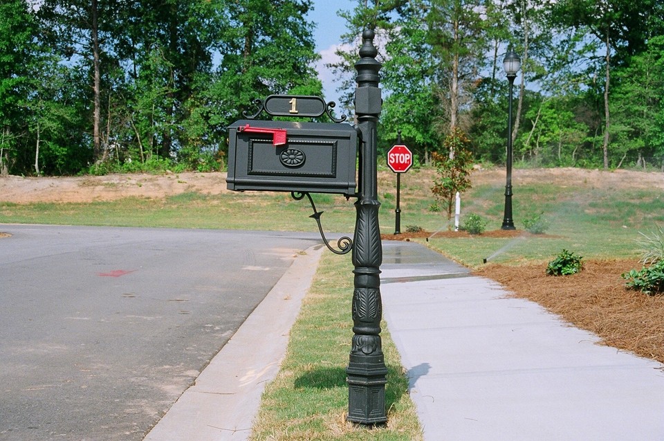 Classic Decorative Cast Aluminum Mail Box Mailboxes by Better Box ...