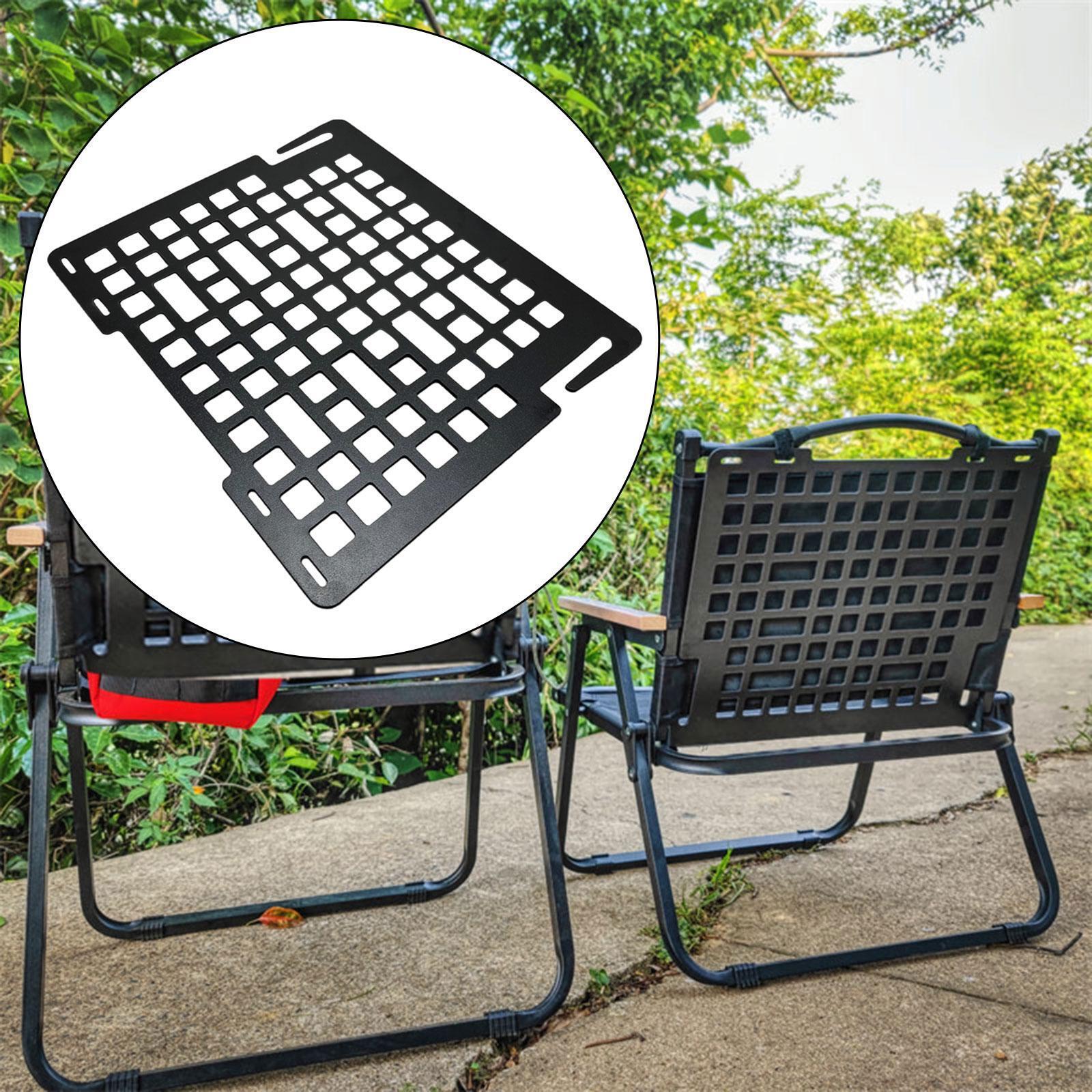 Backrest Expansion Board Backrest Chair Camping Chair Back Rest Storage ...
