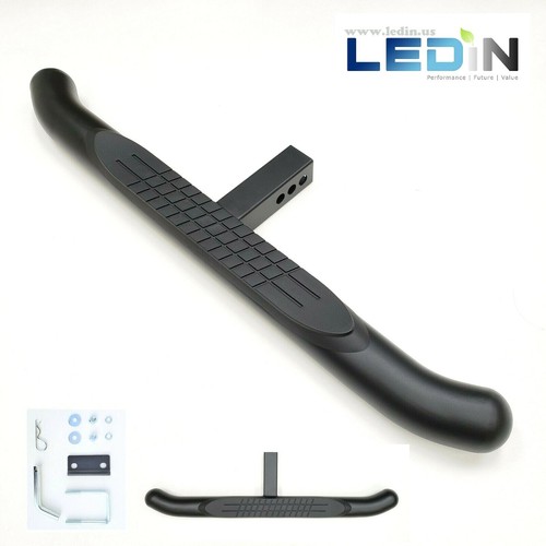 For 2" Receiver Truck Heavy Duty Steel Tow Hitch Step Bar Guard Black ...