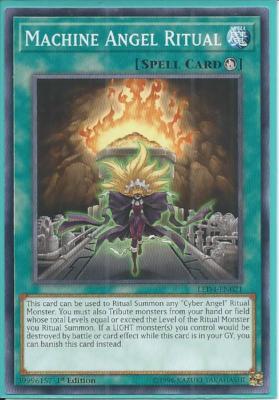 3x Yugioh LED4-EN021 Machine Angel Ritual 1st Edition Common | eBay