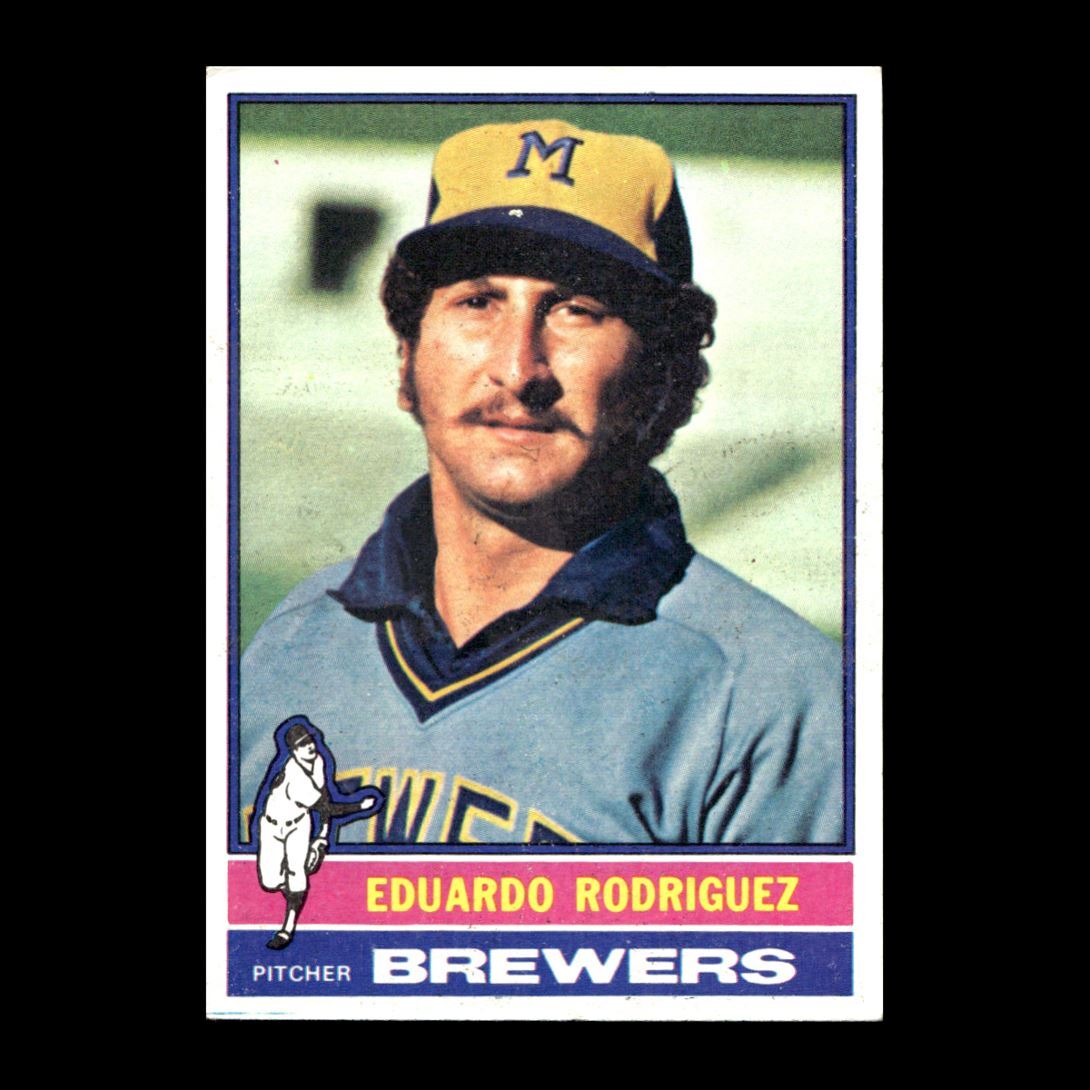 Eduardo Rodriguez 1976 Topps Milwaukee Brewers #92 GM R304 | eBay