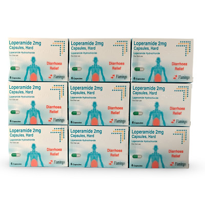 Loperamide Hydrochloride 2 mg Tablets- Pack Of 6 Capsules x 6 - | eBay UK
