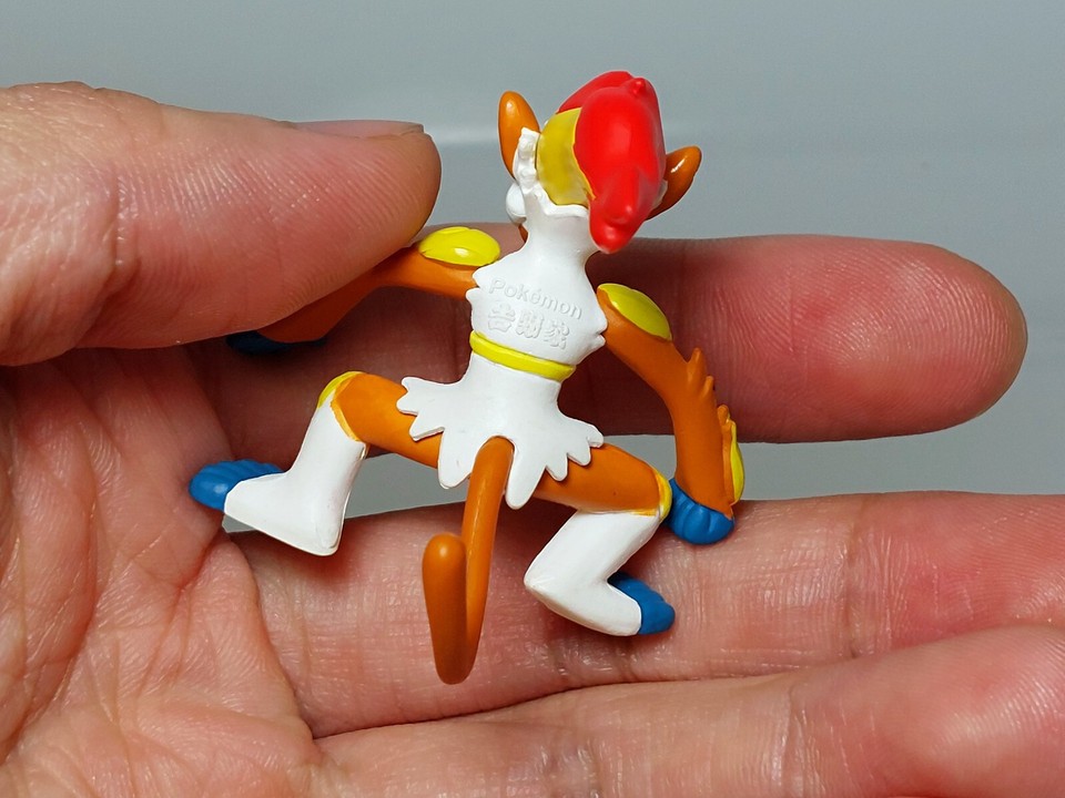 Chimchar Monferno Infernape Pokemon Figure Set Bandai T-ARTS 1.2-1.7in ...