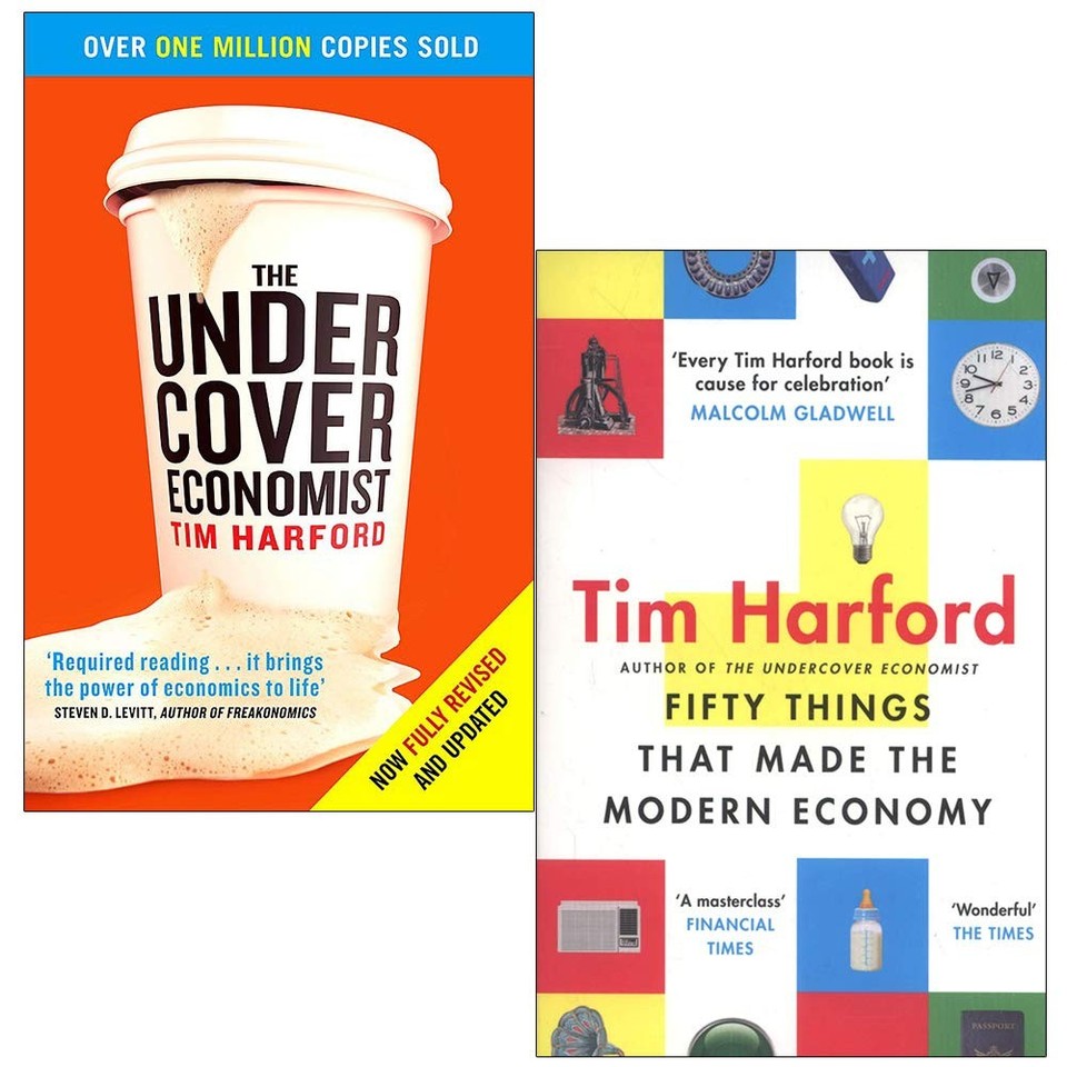 Tim Harford 2 Books Collection Set (The Undercover Economist & Fi | eBay