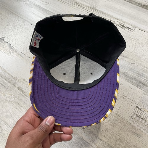 Vintage Zubaz Los Angeles Lakers Magic Johnson Snapback | eBay