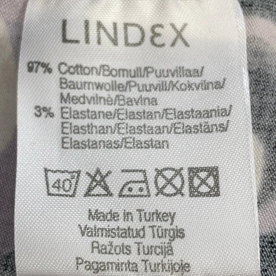 Lindex, Rock, Größe: 40, Lila/Schwarz, Baumwolle/Elasthan, Sonstiges, Damen #NLN | eBay.de