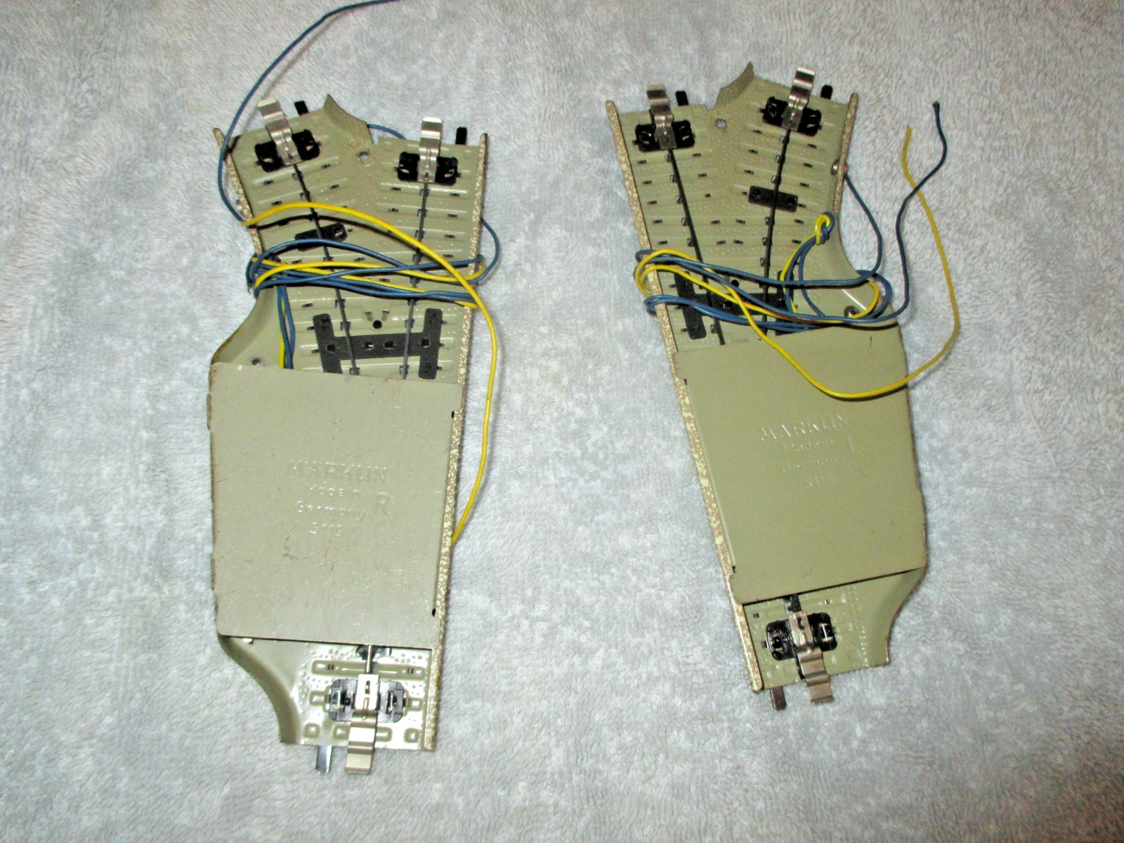 Marklin #5118 & 5119 Electro-Magnetic Switches M Track Used in Good ...