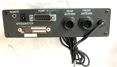 Kustom Signal Golden Eagle Dual K Band Police Radar controller | eBay