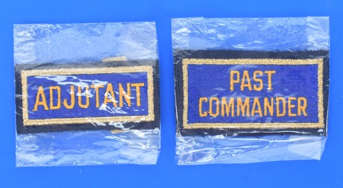 American Legion Past Commander Adjutant Patch Lot Vintage NOS 1949 BT19 ...