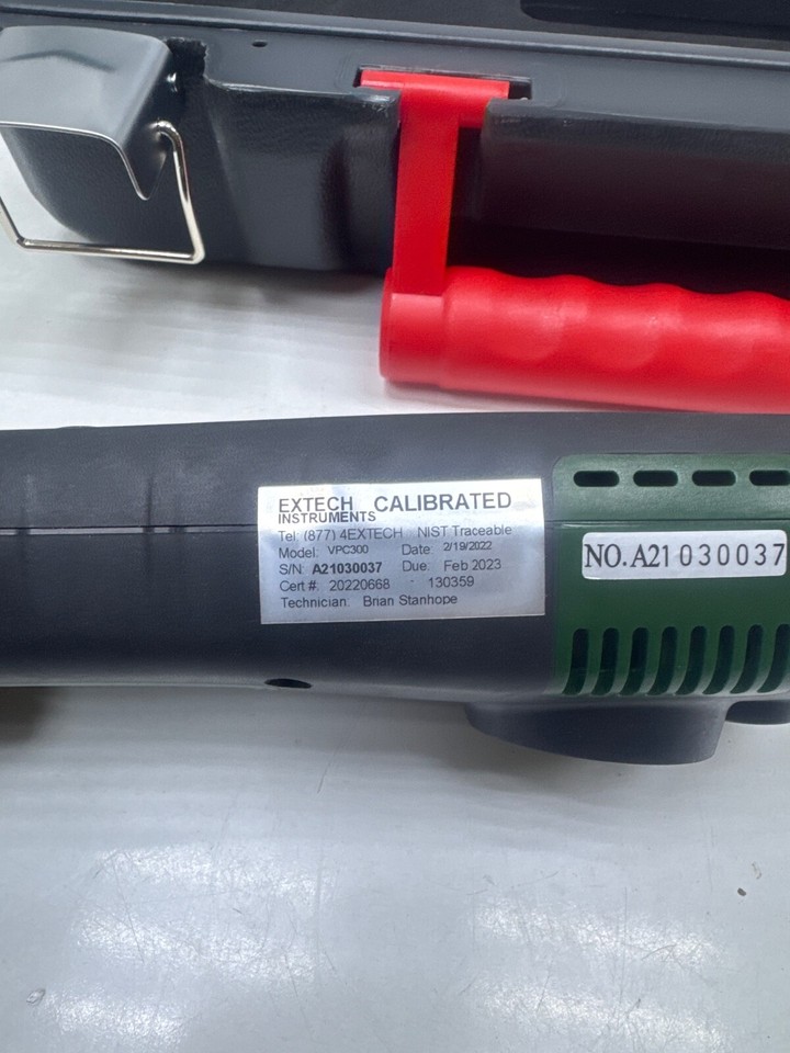 EXTECH VPC300 Video Particle Counter with Built-in Camera without ...