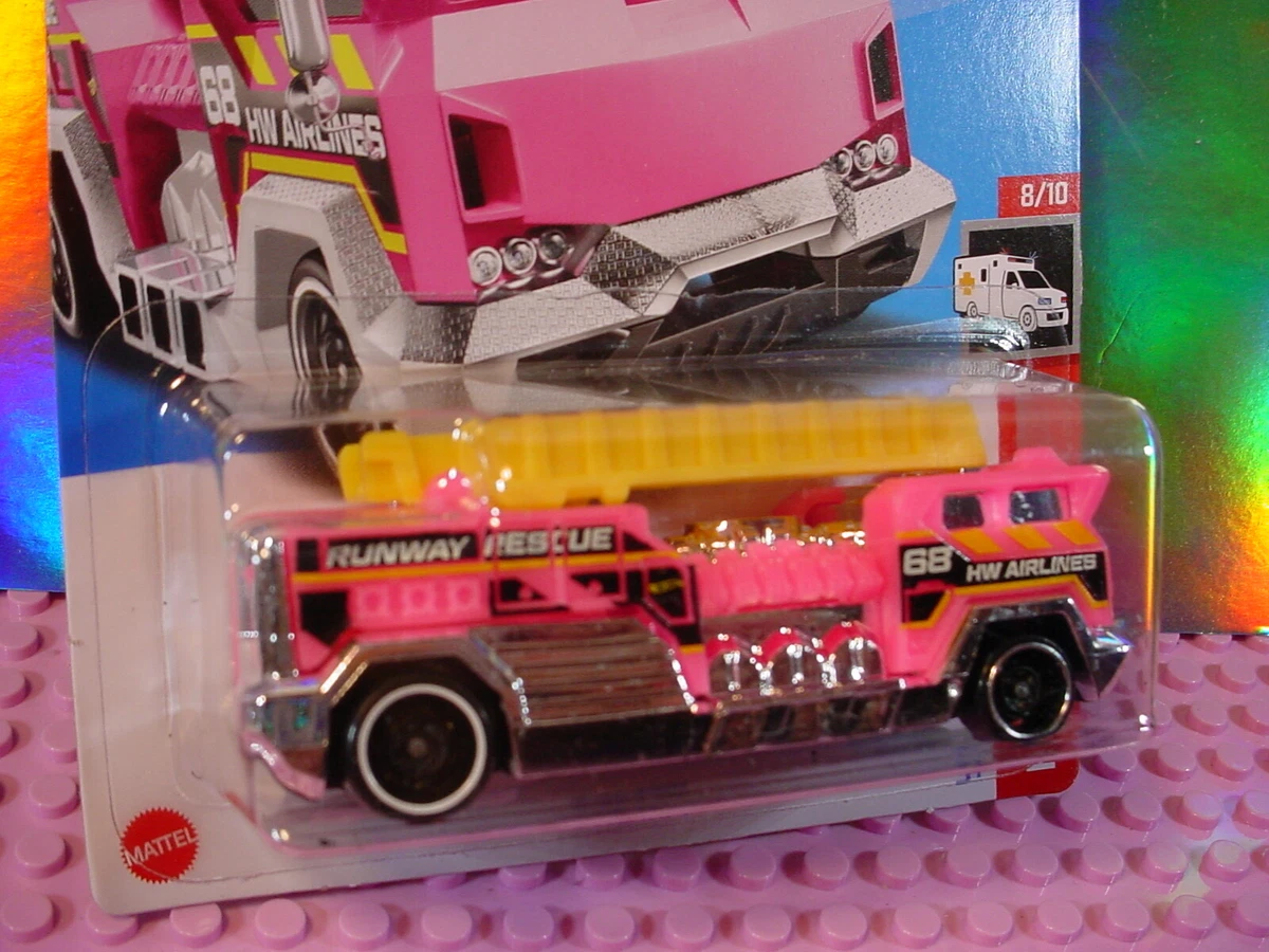 Pink Fire Truck Toy