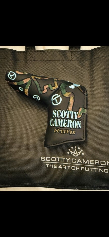 Scotty Cameron Circle T Tiffany Camo Bulldog Putter Cover | eBay