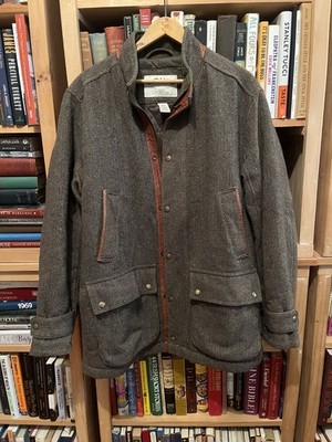 Orvis Field Coat - Donegal Style Wool Men's Medium | eBay