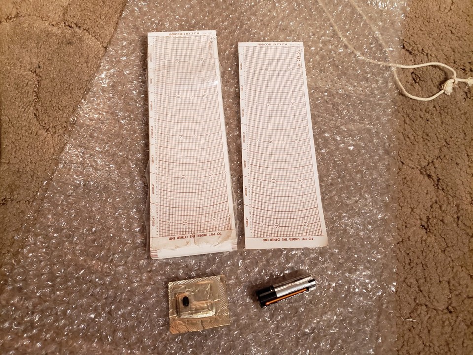 MAXANT 93100 Montreuil Paris Recording Barometer Barograph Mahogany ...