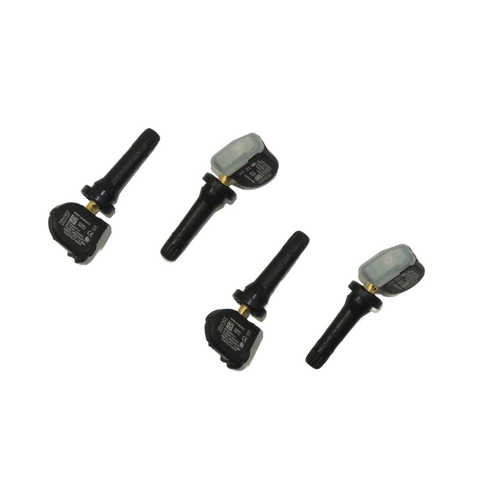 New OEM GM Tire Pressure Sensors TPMS Set of Four 4 433MHz XL8 13540603 ...